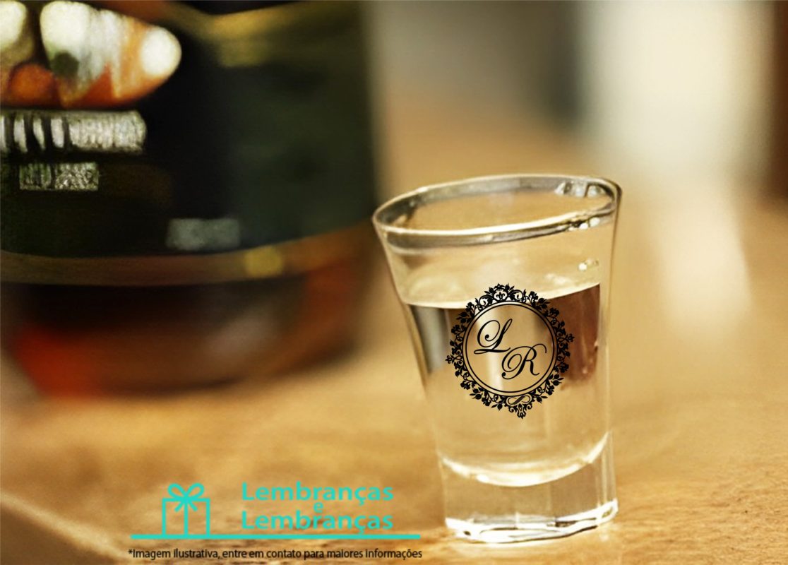 Lembrancinhas de casamento Copinho copo de vidro Dose Shot 60 ml ...