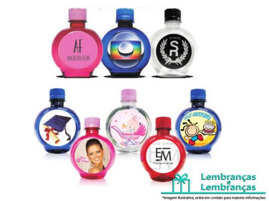 Brindes Promocionais Mini garrafinha de Agua Ouro Fino 300 ml ...